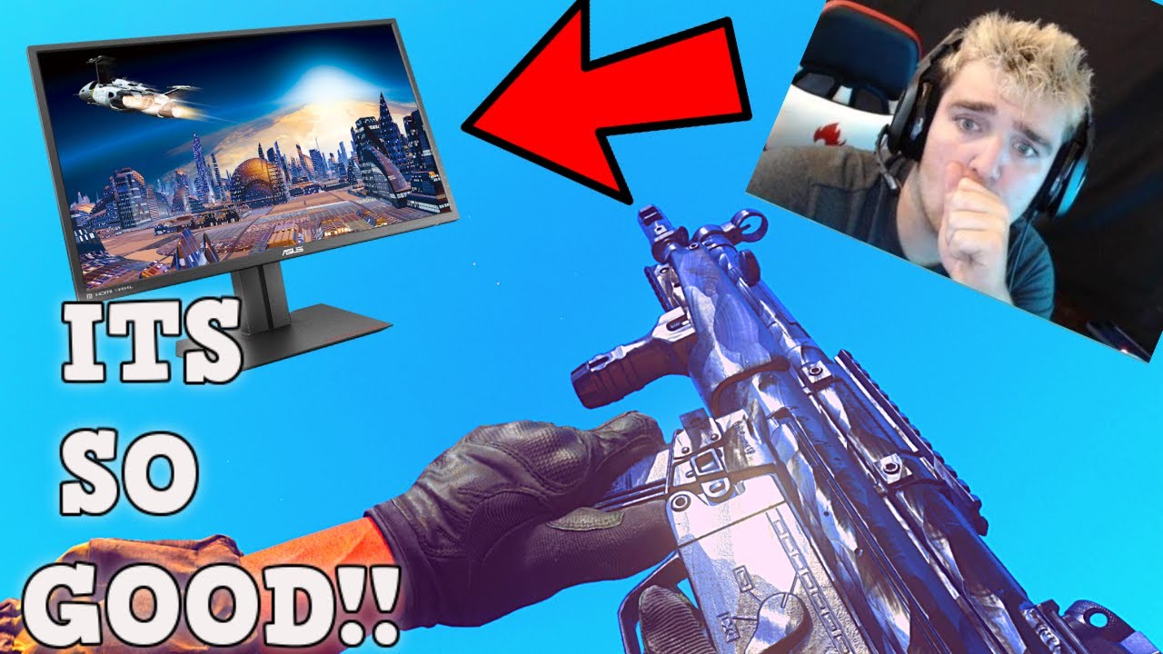 THE NEW ASUS MONITOR FOR CALL OF DUTY!! BEST SETTINGS (MY PERSONAL ...