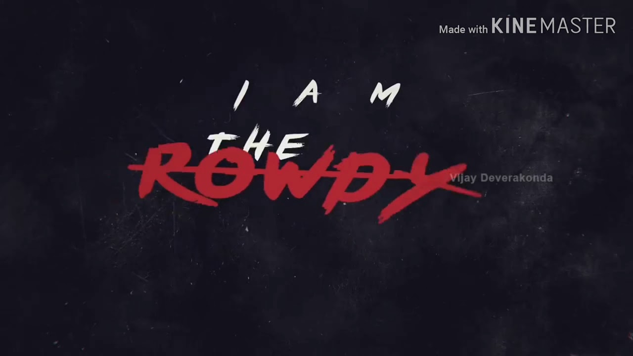 Rowdy song by Fan - YouTube