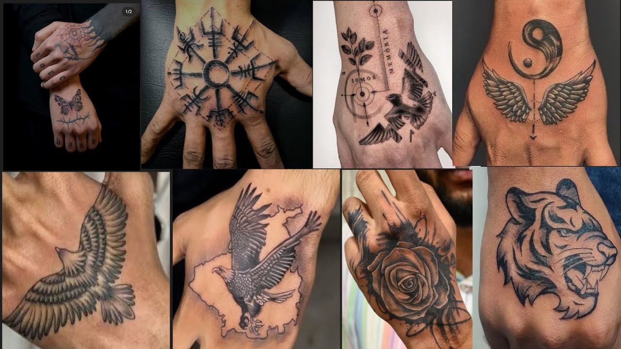 Hand Tattoo design | hand tattoo | trending tattoo #tattoo #art # ...