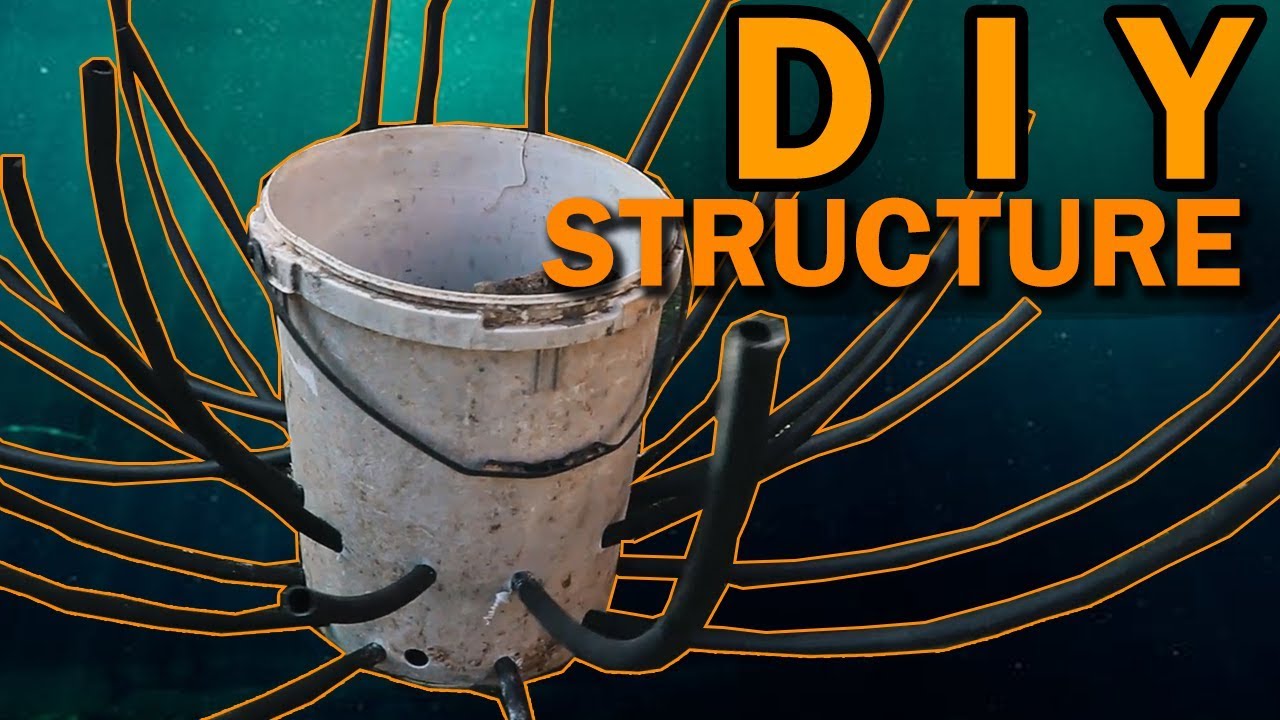 Recreating LunkersTV Homemade DIY Bass Structure - YouTube