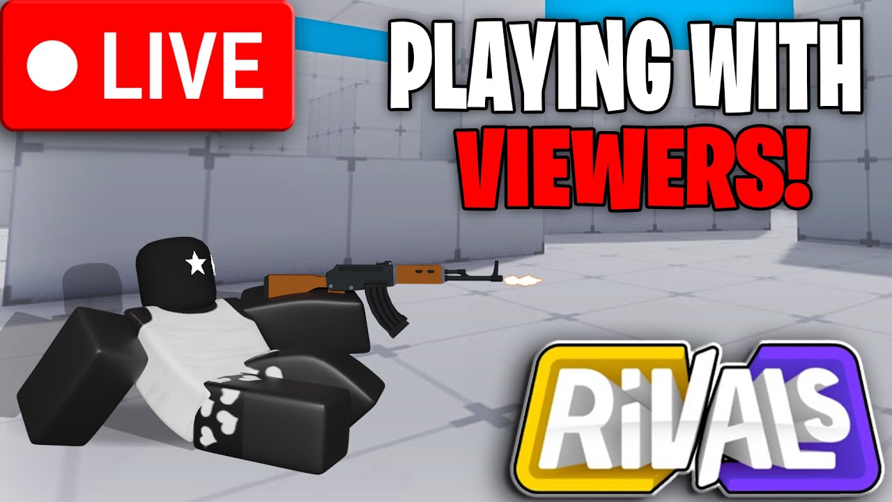 🔴ROBLOX RIVALS LIVE🔴GRINDING, 1v1's, And MORE! - YouTube