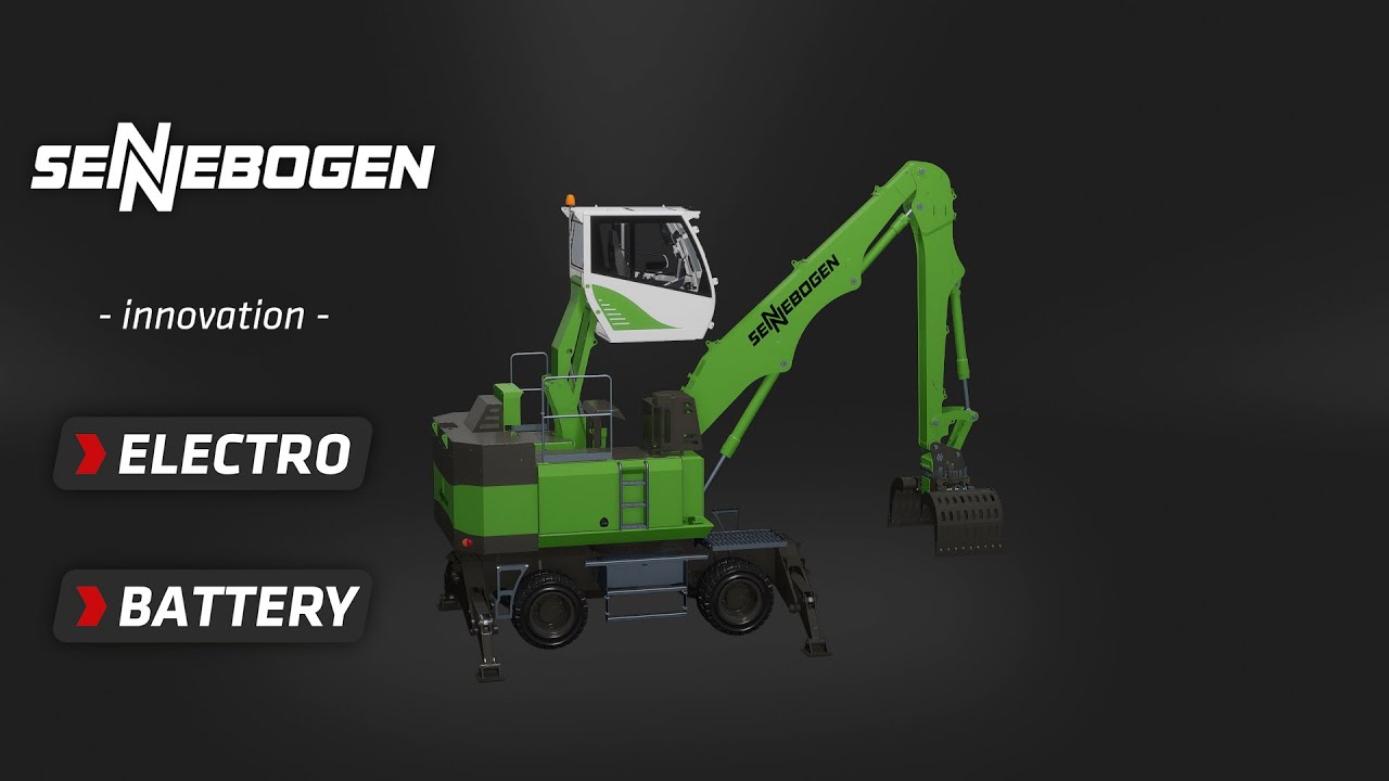 From diesel engines to the new battery technology - SENNEBOGEN Electro ...