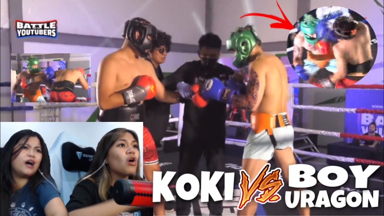 Koki VS Boy Uragon REACTION VIDEO! Napikon kami - YouTube