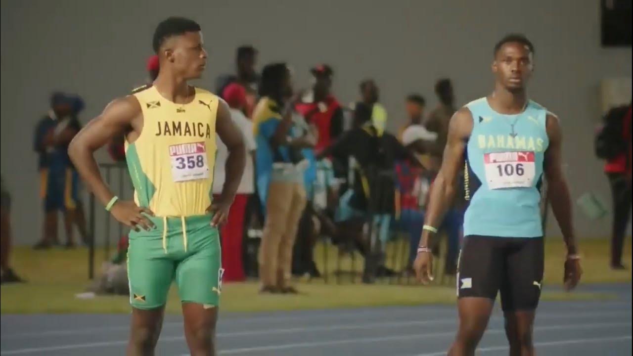 CARIFTA 4x100m U 20 Boys Final - YouTube