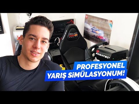 YARIŞ SIMULASYONU EKİPMANIM | ODA VLOG'U