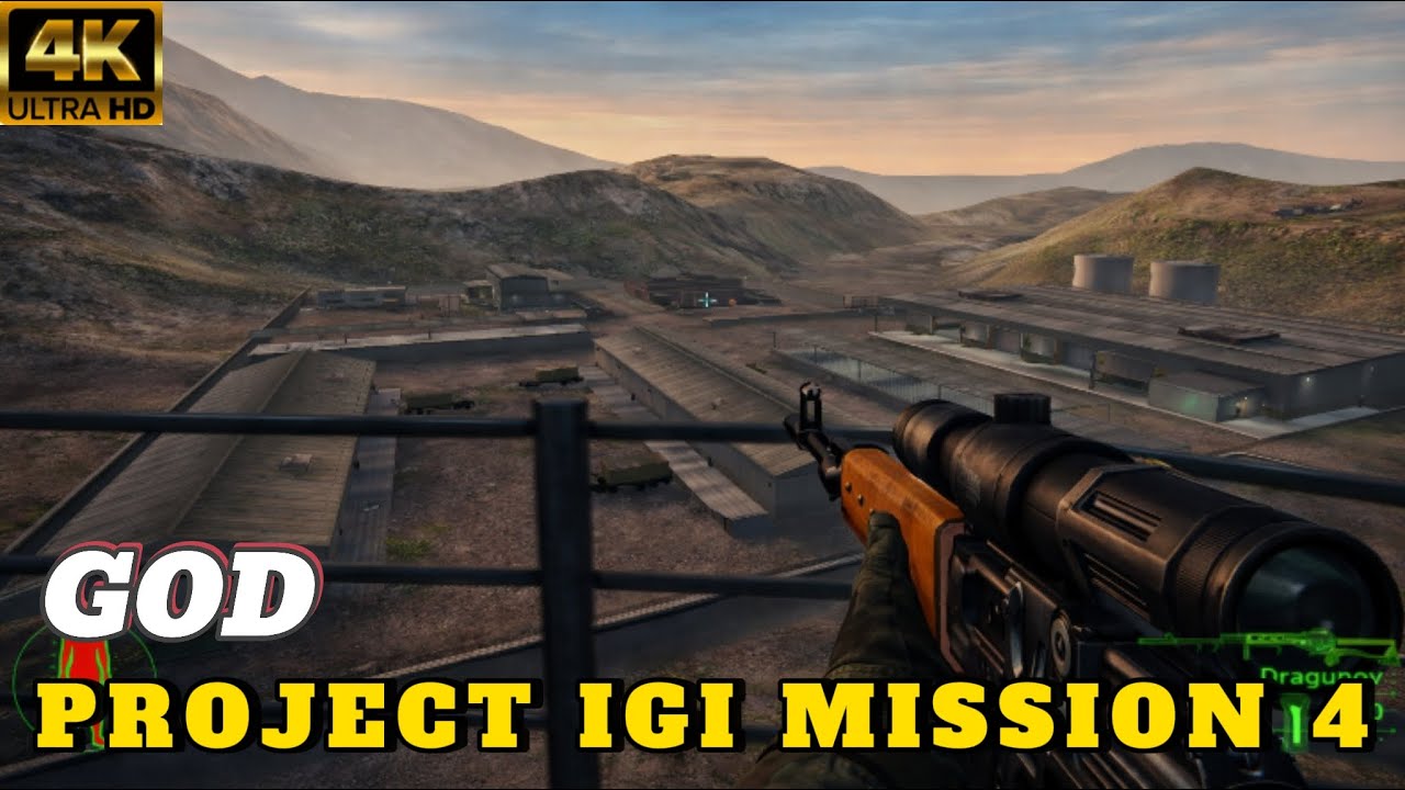 PROJECT IGI MISSION 4 GOD (Full Rush Gameplay) - YouTube
