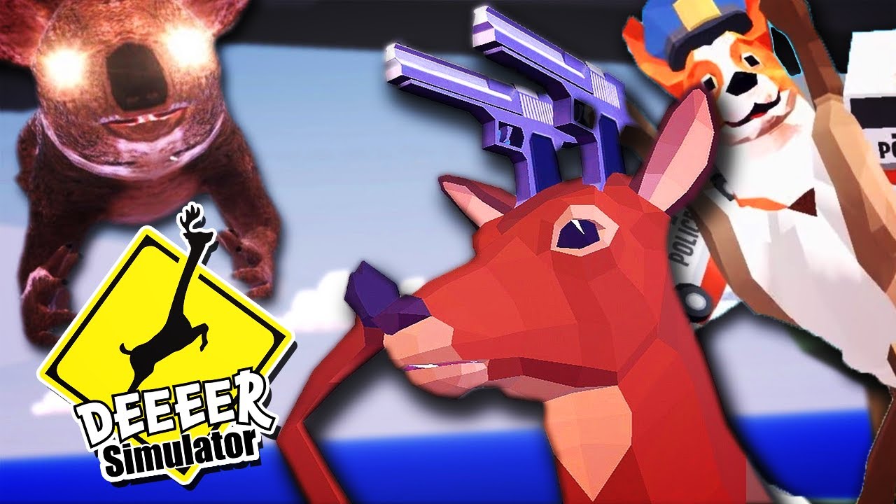 I AM DEER, THE BRINGER OF CHAOS | Deer Simulator FULL GAME - YouTube