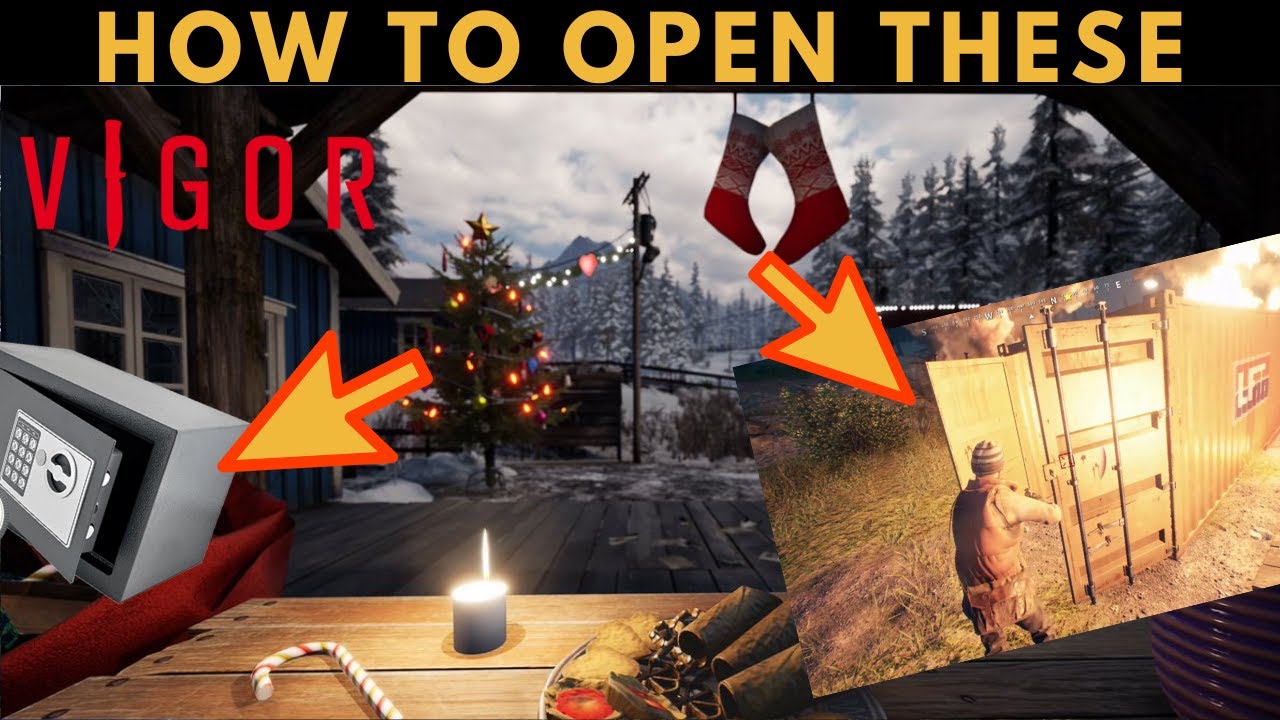 VIGOR - HOW TO UNLOCK TIMED SAFE & LOCKED CONTAINER - YouTube