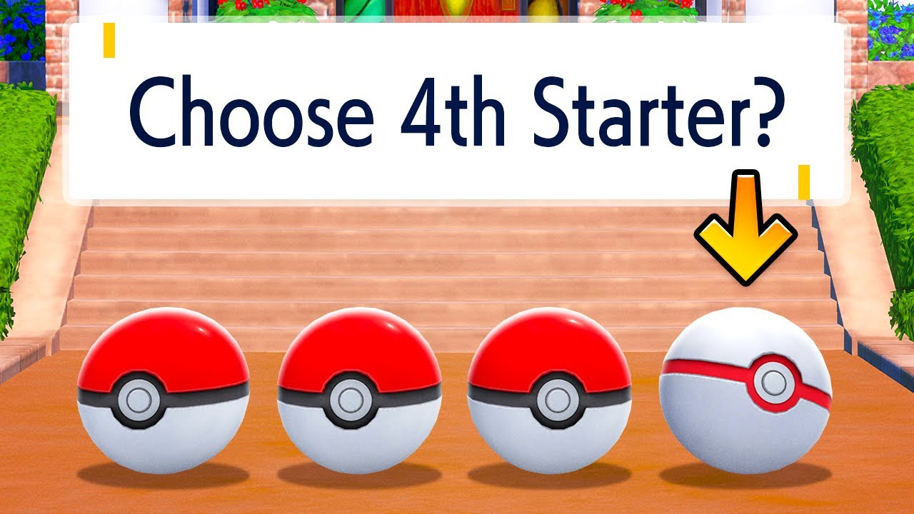Choose Your Starter but... There's Actually Four - YouTube