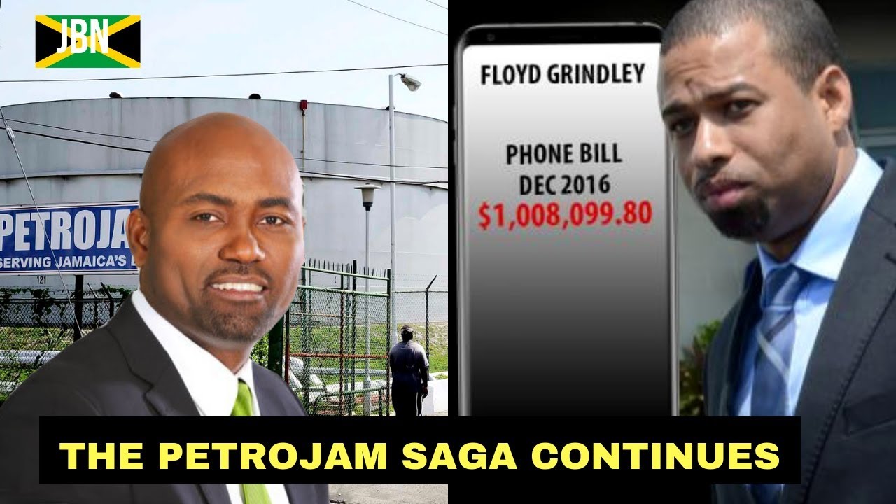 Floyd Grindley Former Petrojam Boss $1 Million Phone Bill/JBNN - YouTube