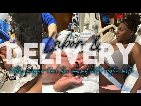 LABOR & DELIVERY STORY VLOG• Positive Medicated Birth• Raw & Relaxed ...