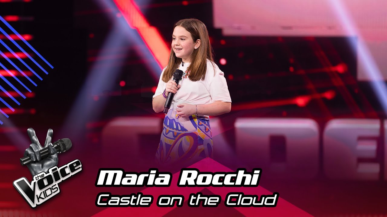 Maria Rocchi - "Castle on the Cloud" | Prova Cega | The Voice Kids ...