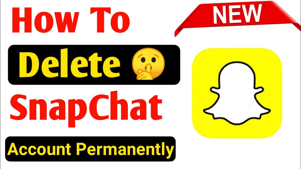 How to Delete Snapchat Account | How to deactivate snapchat account ...