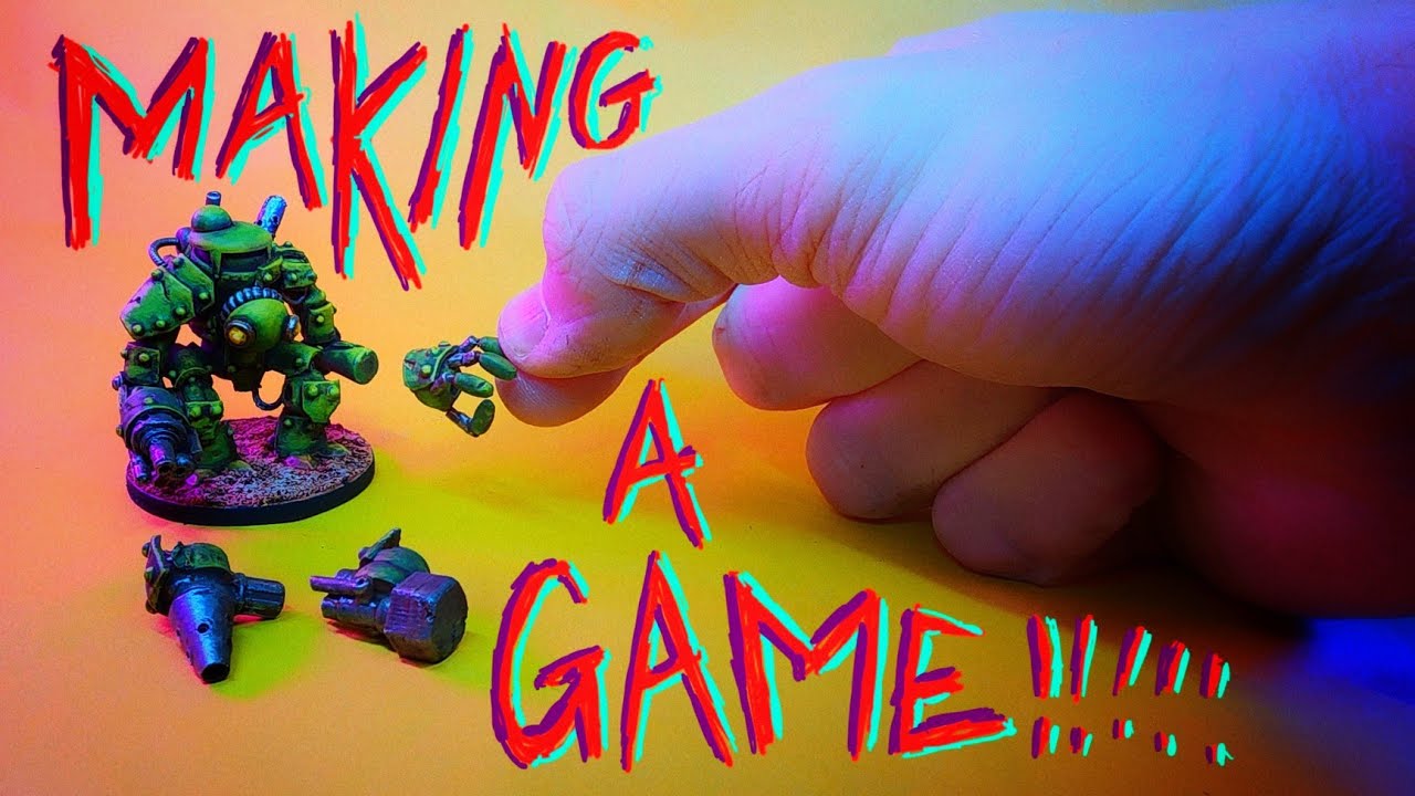 I'm MAKING A GAME... And A BEADBOT - YouTube