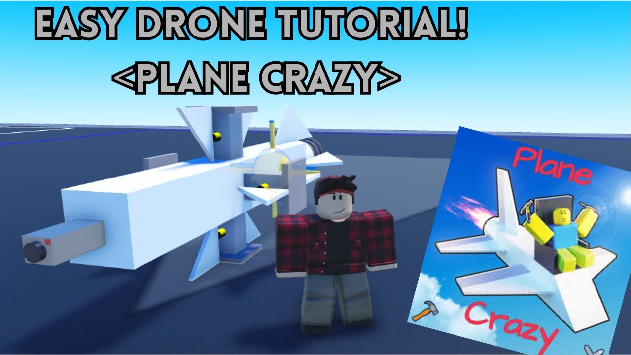 Easy Drone Tutorial (Plane Crazy) - YouTube