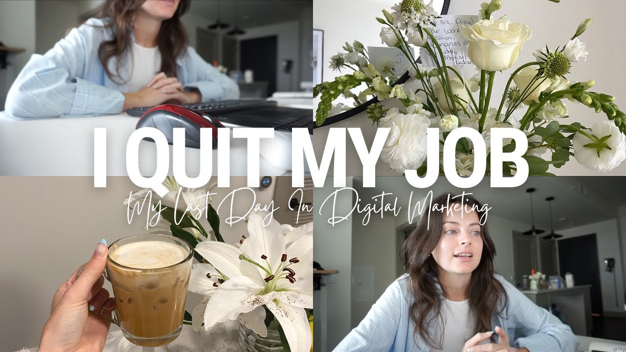 I QUIT MY JOB... | Why I Quit + My Last Day Of Work! - YouTube