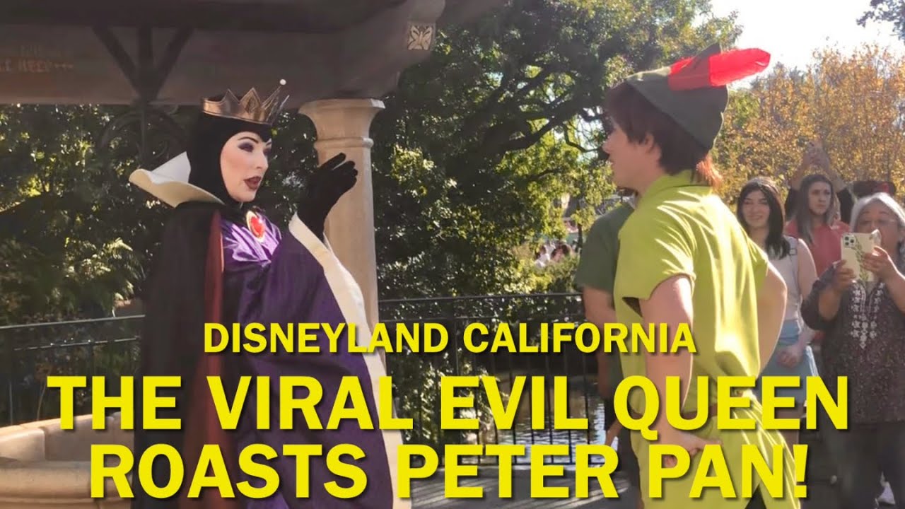 The Viral Evil Queen ROASTS Both Me and Peter Pan! Savage Insults ...