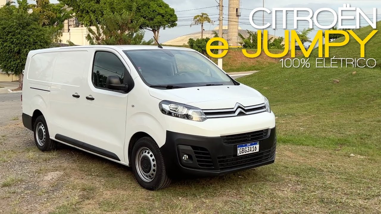 Citroën e-Jumpy Cargo 2023 | É MELHOR QUE O DIESEL? VALE A PENA? - YouTube