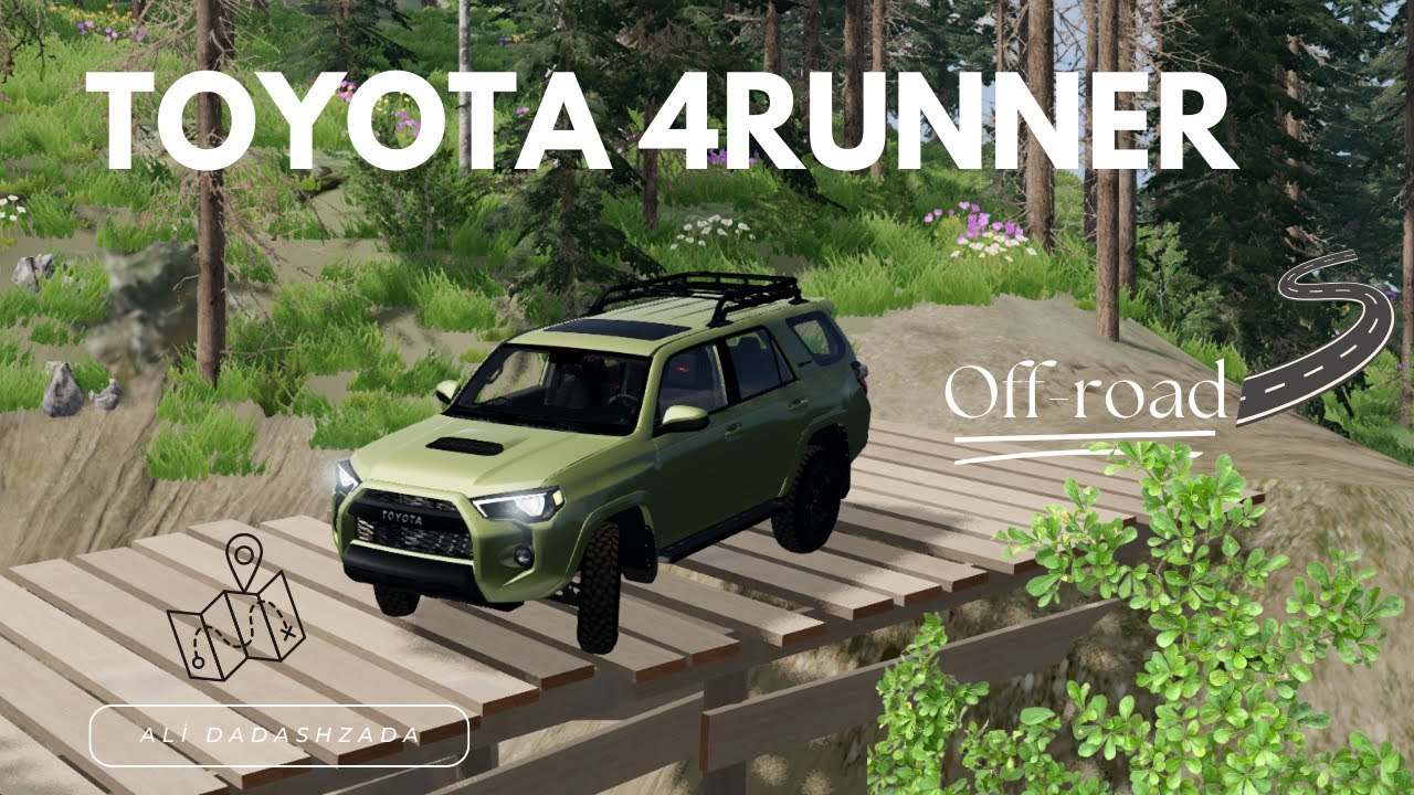 Toyota 4Runner Off-Road and On-Road Test – BeamNG.drive Ultimate ...