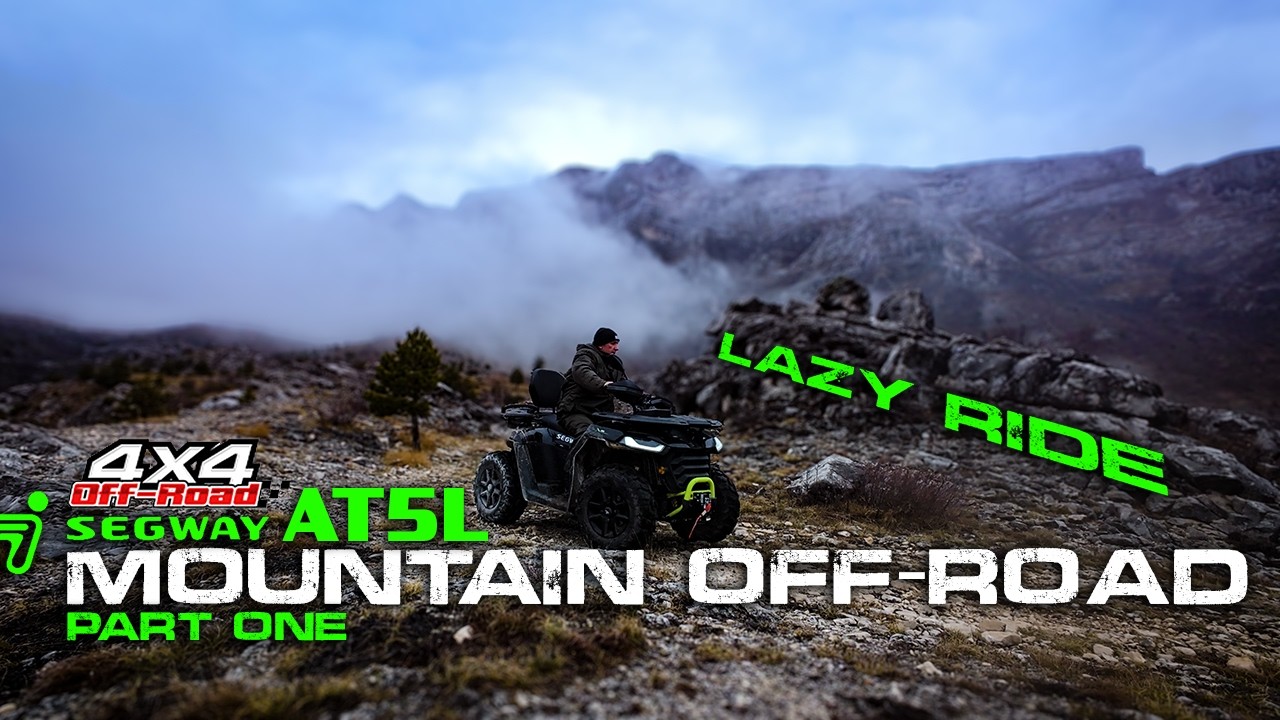 ATV Segway AT5L │MOUNTAIN OFF-ROAD - YouTube