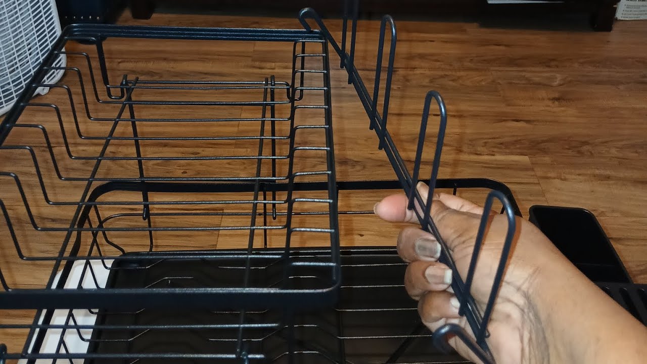 Temu Unboxing & Assembly of my New Double Decker Dish Rack! #Temu # ...