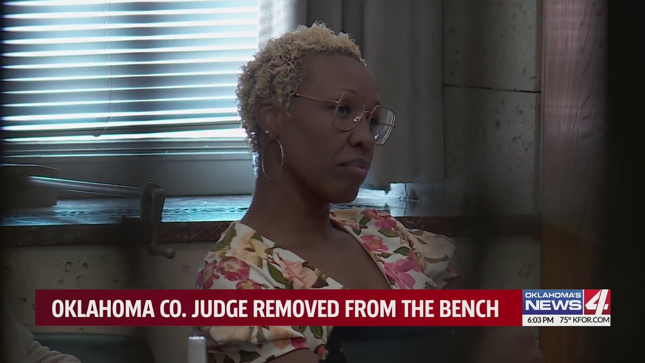 Oklahoma County judge removed from bench over allegations of biased ...
