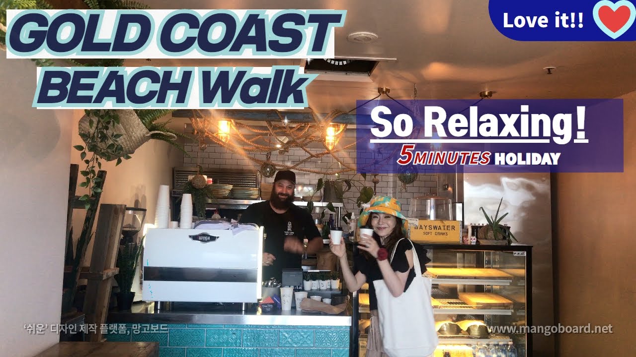best beach walk ever - YouTube