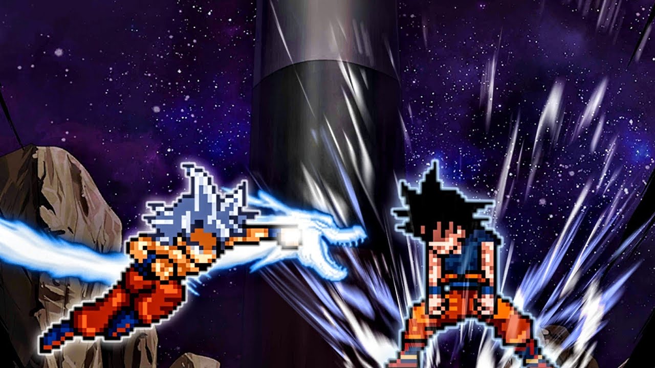 Goku LB RN OP (all form) (New) VS Manga Goku Ultra Instinct OP in Jump ...