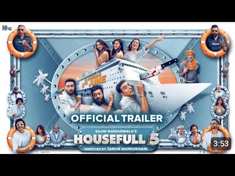 Housefull 5 | Official Trailer | Sajid Nadiadwala| In Cinemas on 6th June 2025 - YouTube