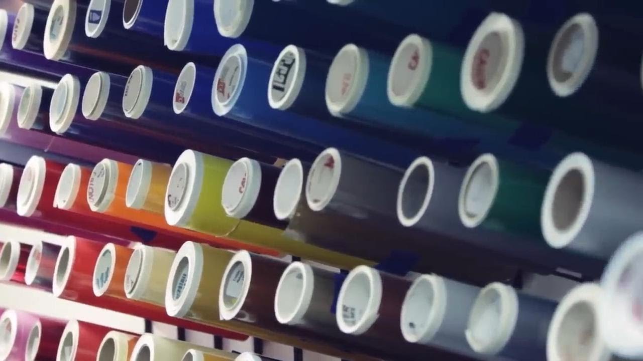 PRI Graphics - Vinyl Graphics Printing (circa 2013) - YouTube