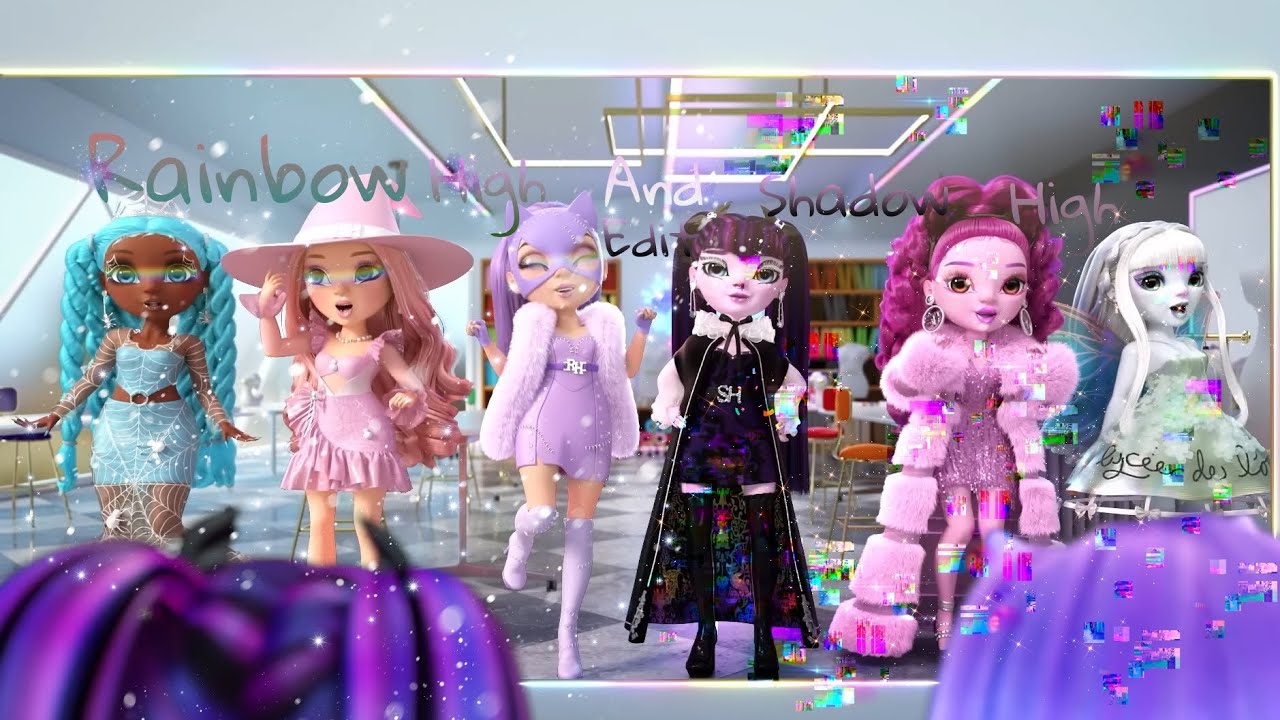 Rainbow High and Shadow High edit - YouTube