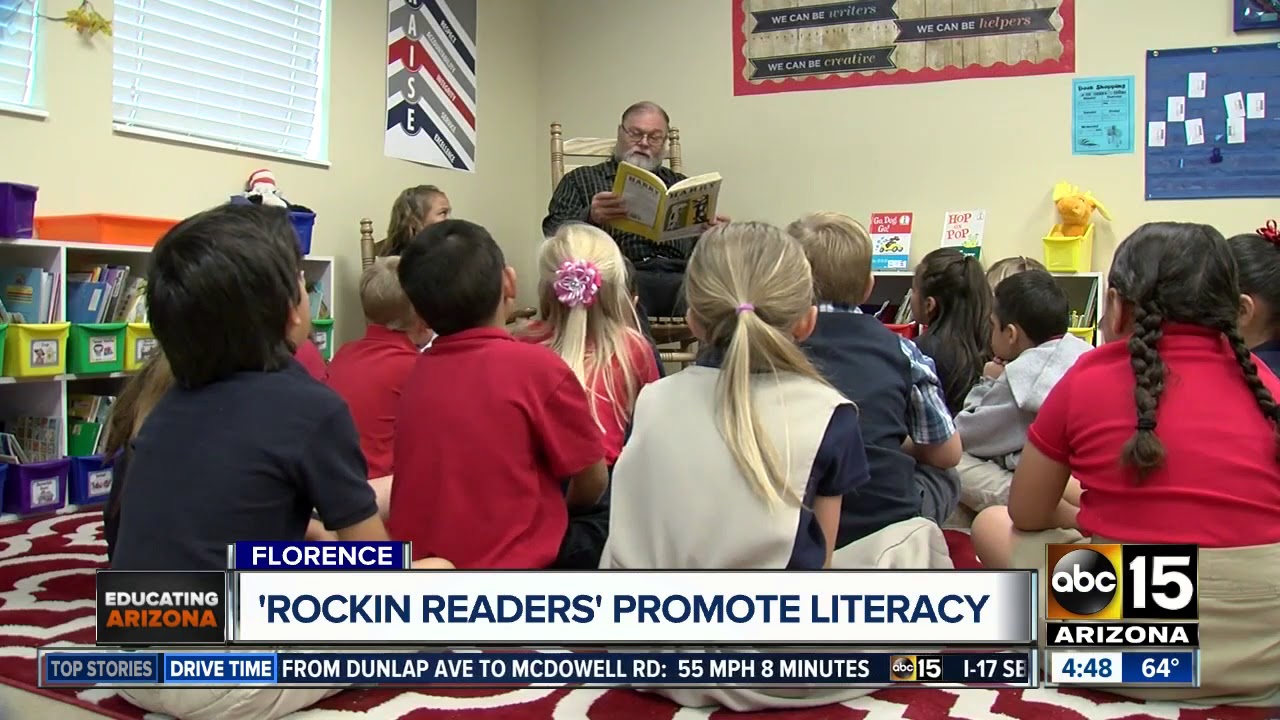 'Rockin' Readers' program promotes early literacy, leadership - YouTube