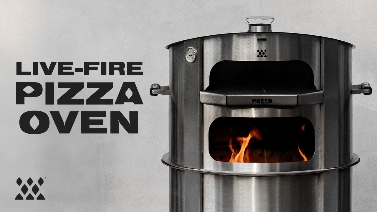 Breeo Live-Fire Pizza Oven | Pizza Like A Pro - YouTube