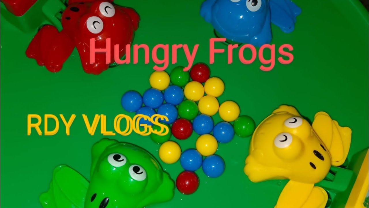 # 1020 LS @ PLAYING HUNGRY FROG / Screen Cast @RDYVLOGS - YouTube