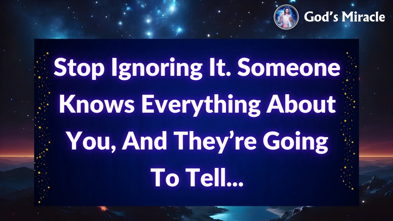 💌 Stop Ignoring It. Someone Knows Everything About You, And They’re ...