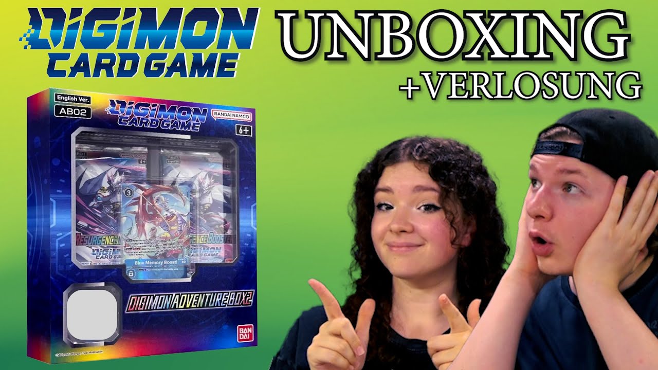 Digimon Adventure Box 2 Opening deutsch | Digimon Card Game | Trader ...