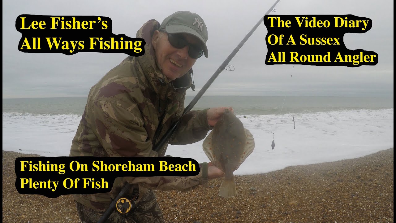 Fishing On Shoreham Beach, Plenty Of Fish - YouTube