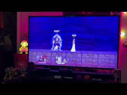 Super Smash Bros Brawl Wii - Ganondorfs Dark Choke & Final Smash Combo ...