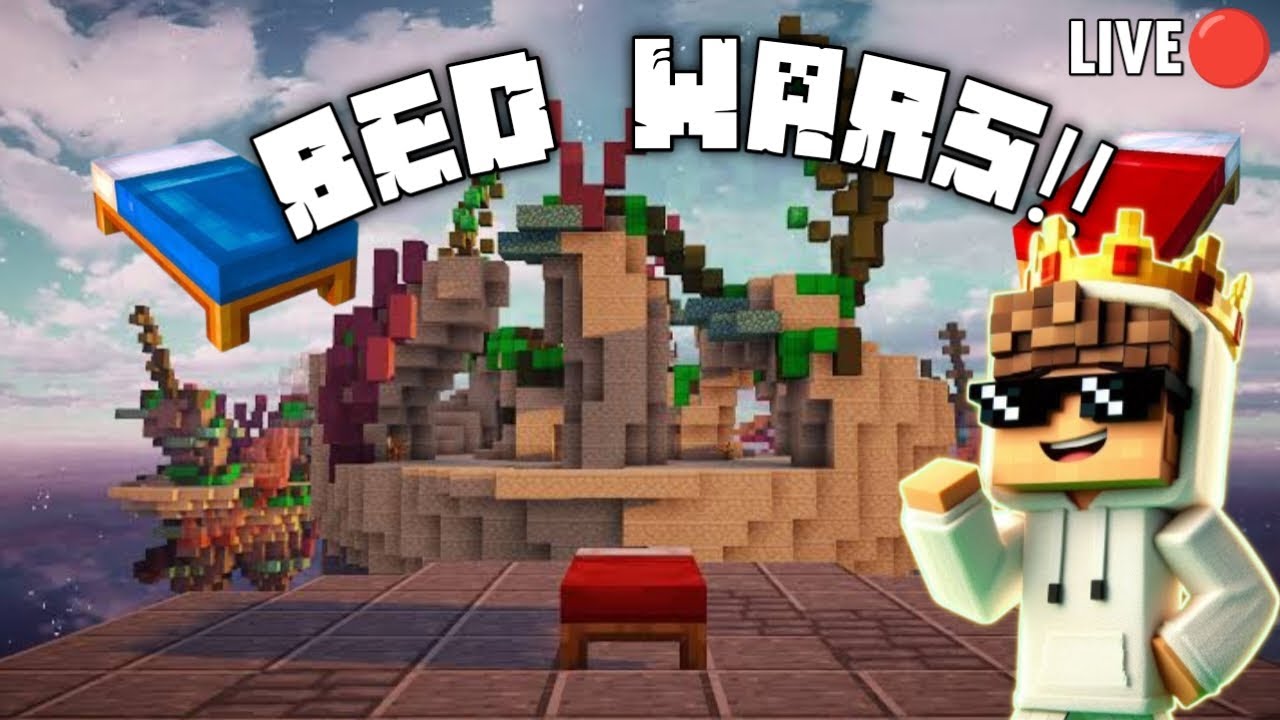 Minecraft Bed War With Subscribers 🔥| Bot Is Live 🔴 - YouTube