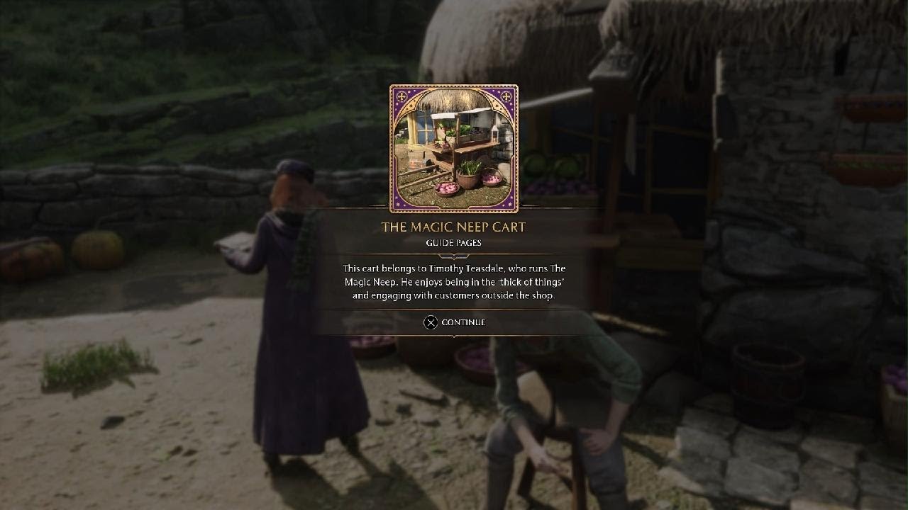 Magic Neep Cart - Hogsmeade Field Guide Page 3 - Hogwarts Legacy - YouTube