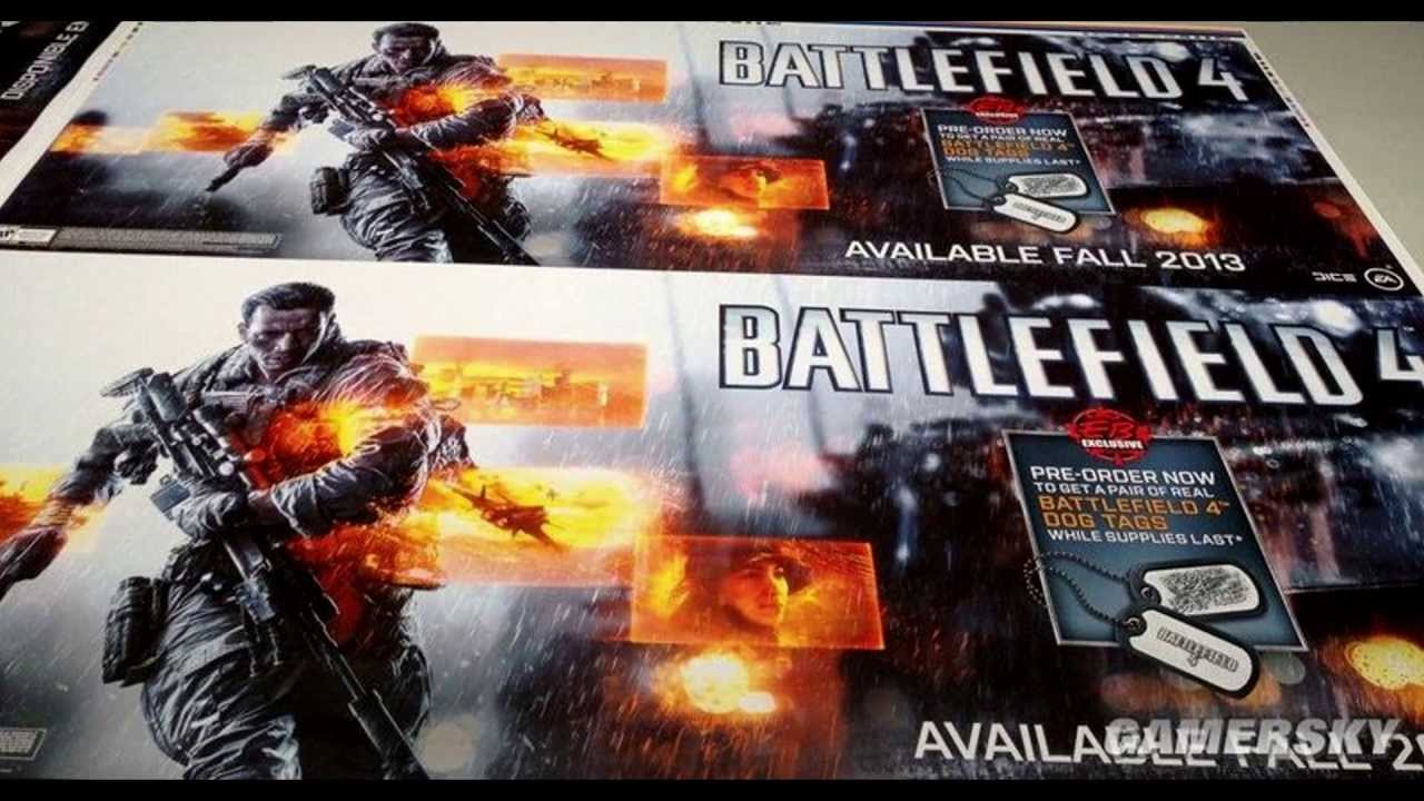 Battlefield 4 | Marketing Poster and Release Date! - YouTube