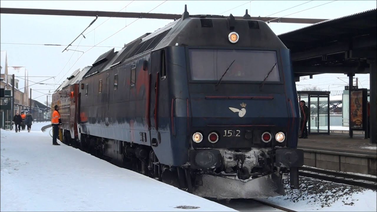 NSB Di4 652 på prøvetur til Slagelse 16-01-2013 - YouTube