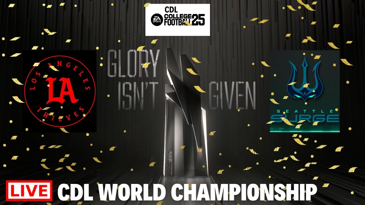 CDL WORLD CHAMPIONSHIP!!!!! COLLEGE FOOTBALL 25 - YouTube