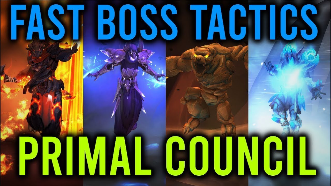 Vault of the Incarnates raid Normal The Primal Council (The Primal ...