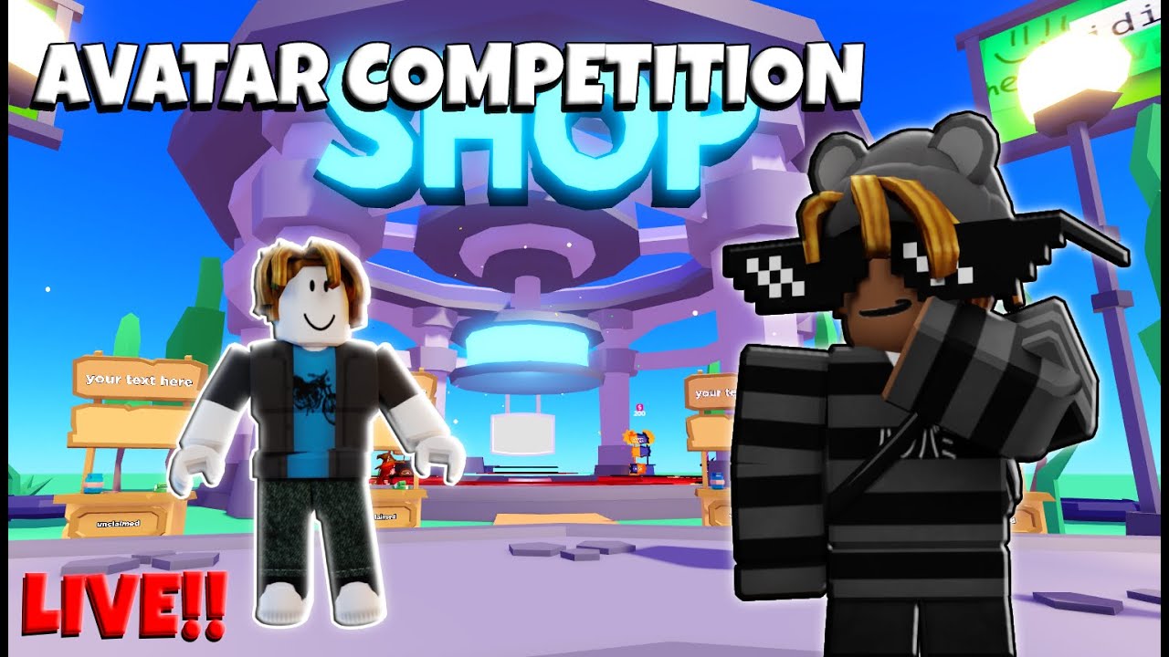 🔴LIVE | ROBLOX AVATAR COMPETITION. WINNER GETS ROBUX 🤑 - YouTube