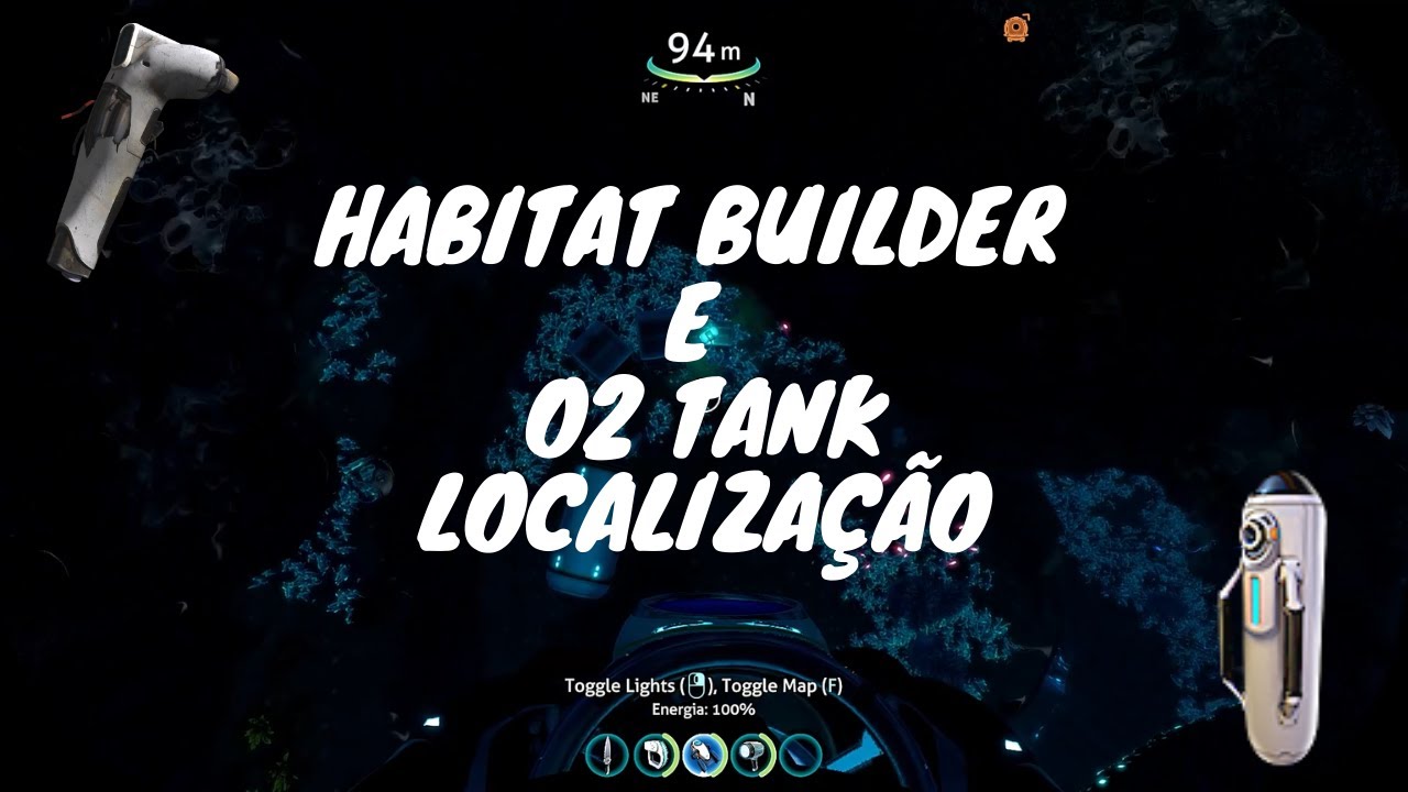 Subnautica Habitat builder + O2 tank upgrade Location - YouTube