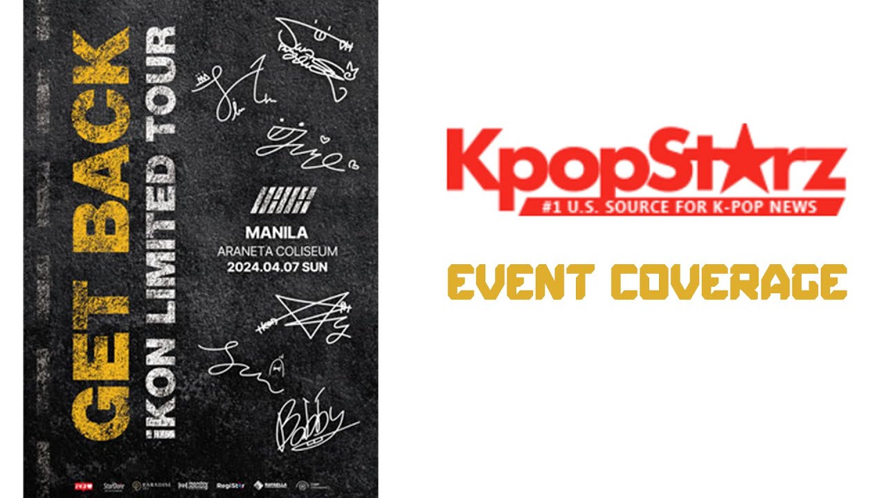 KpopStarz Attends iKON Get Back Concert, Philippines - YouTube