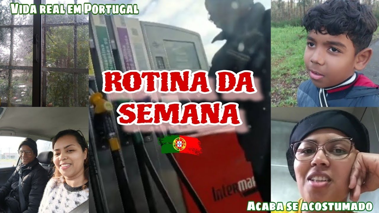 ROTINA DA SEMANA - VIDA REAL DE IMIGRANTE EM PORTUGAL 🇵🇹/ Lili Barreto ...