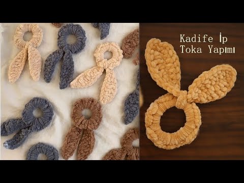 Kadife ip Toka Yapımı / DIY 🎀