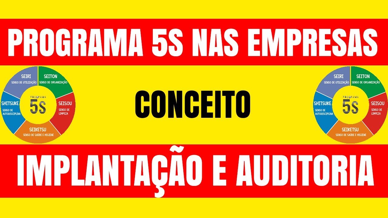 Programa 5s nas empresas, conceito, implantação e auditoria - YouTube